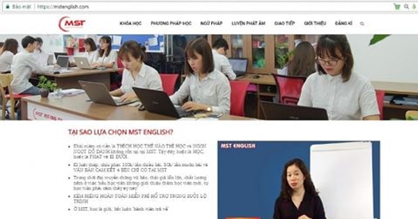 Phạt Trung tâm MST English 20 triệu đồng vì hoạt động “chui”